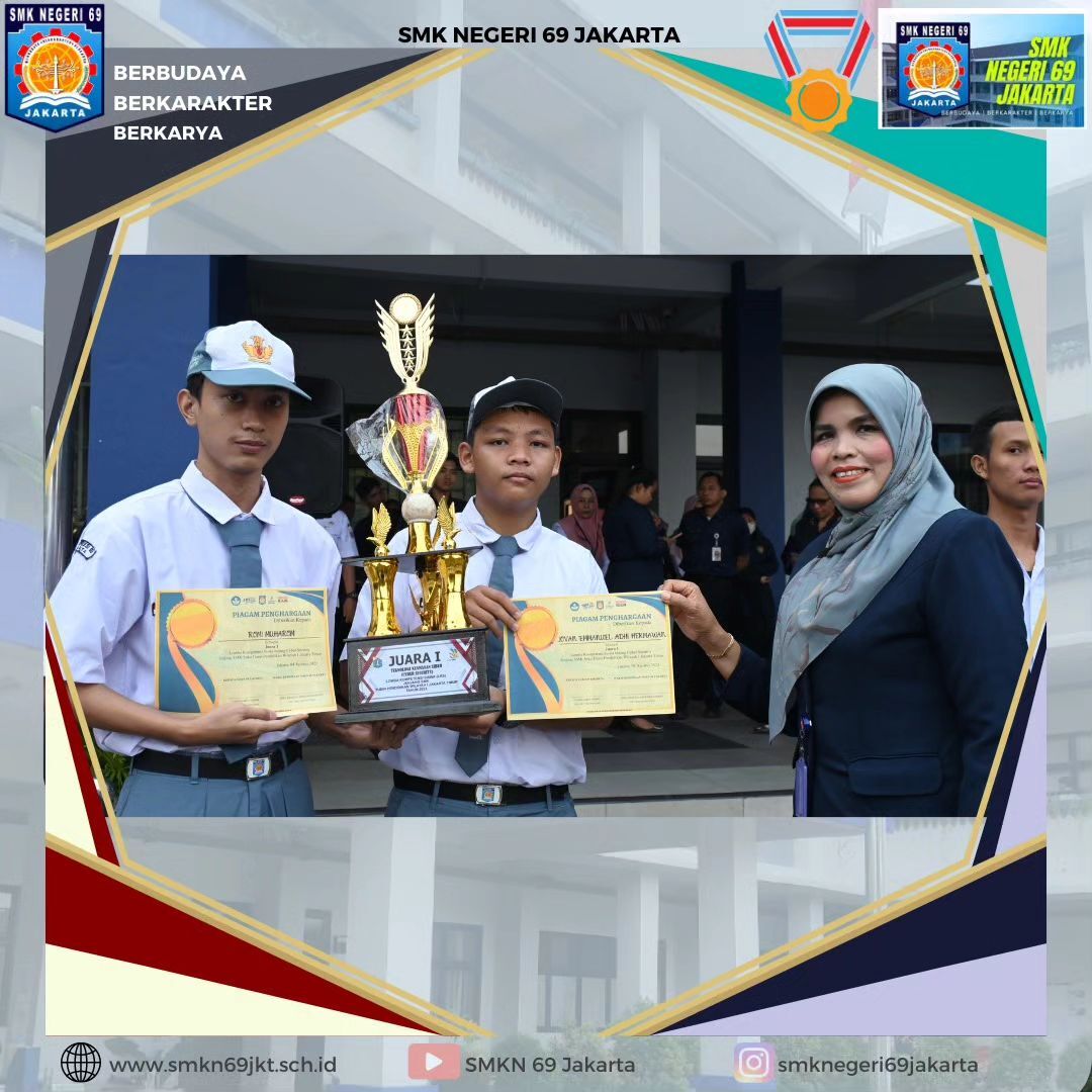 Juara 1 Lomba Kompetensi Siswa (LKS) bidang Cyber Security Jenjang SMK ...