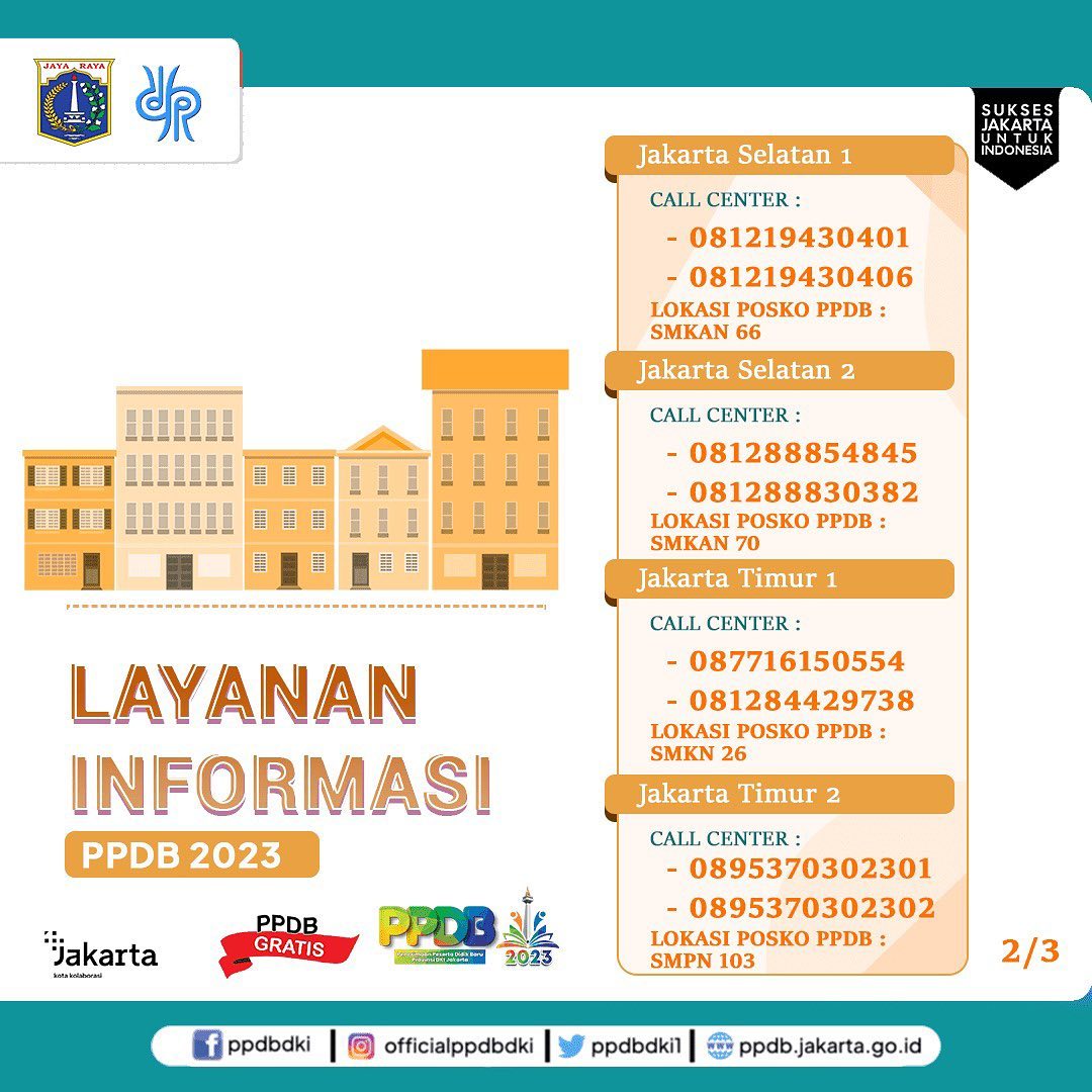 Layanan Informasi PPDB 2023