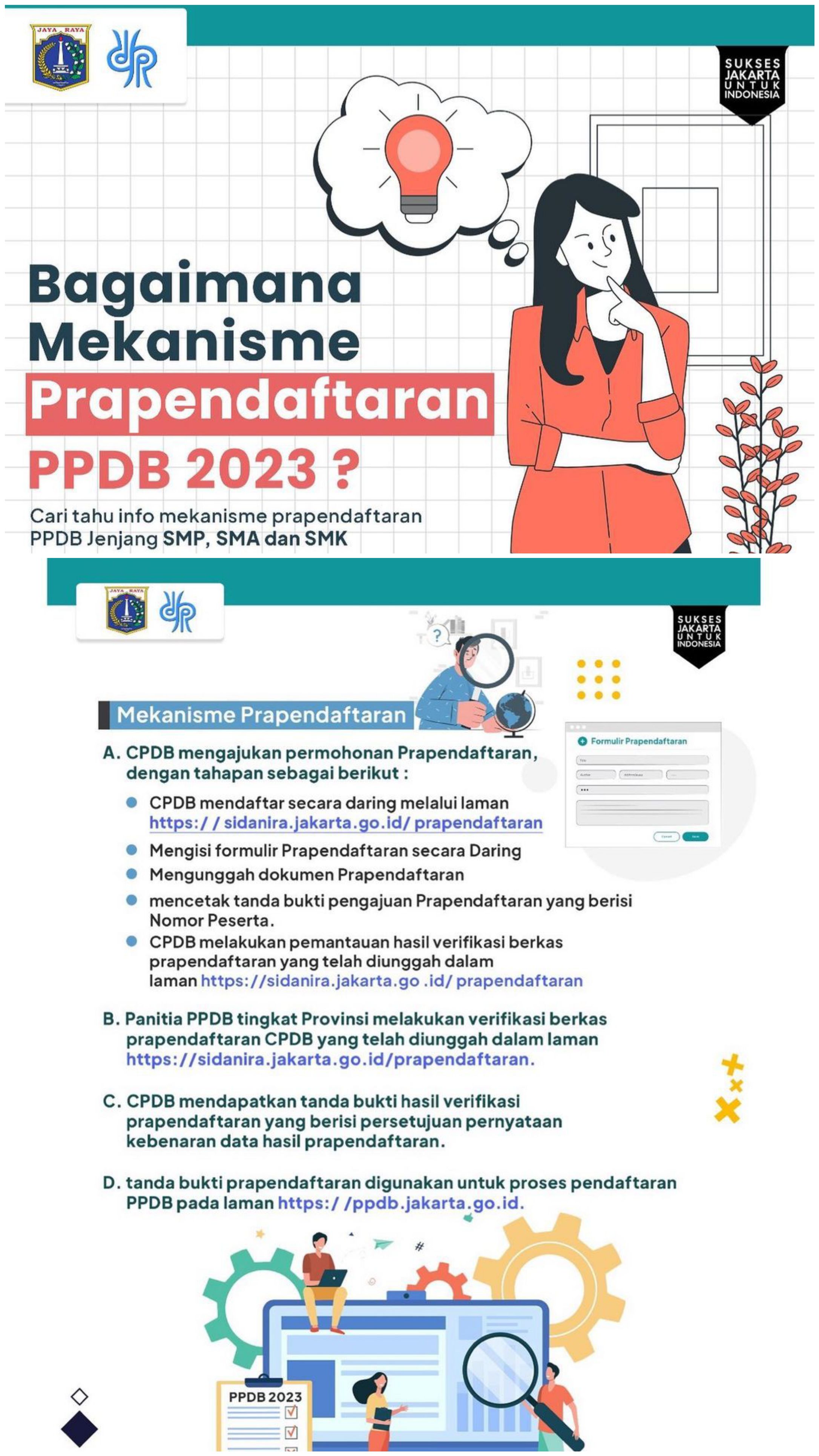 Cara Pra Pendaftaran PPDB DKI Jakarta Tahun 2023
