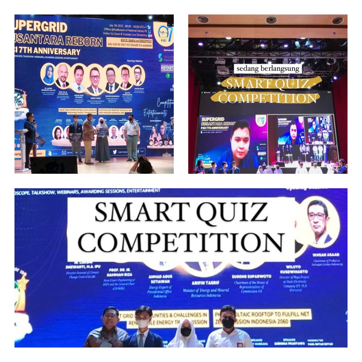 Juara 2 dalam Ajang Smart Quiz Competition